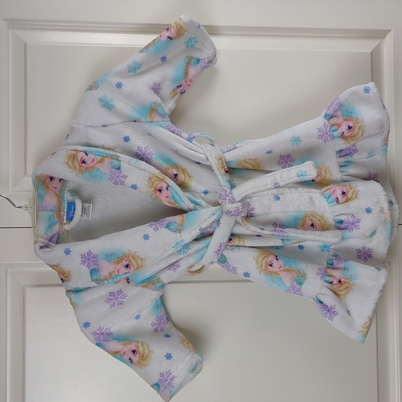 Disney | Pajamas | Disney Frozen Elsa Plush Supersoft Wrap Robe ...